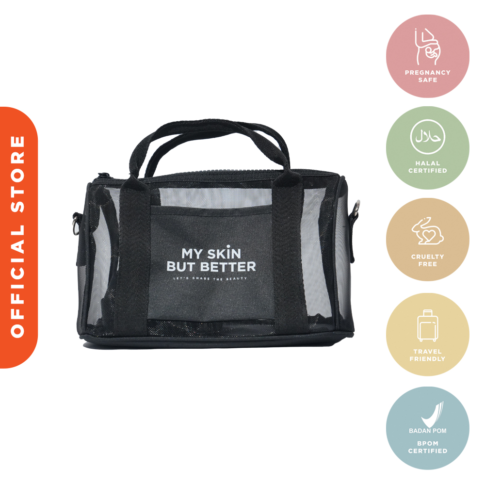 MSBB Duffle Bag Hitam - My Skin But Better