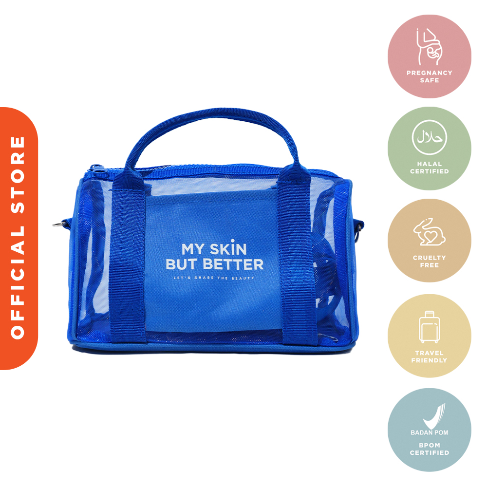 MSBB Duffle Bag Biru - My Skin But Better