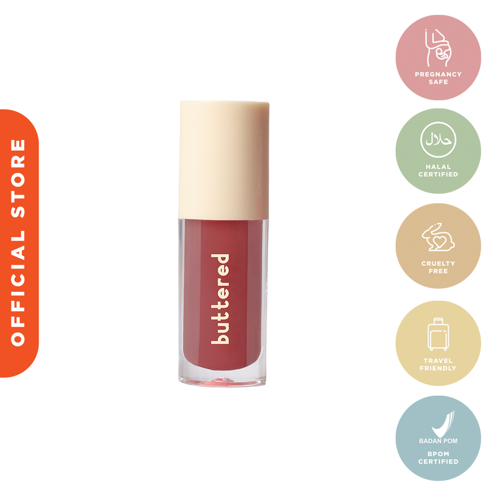 MSBB - Buttered Lip Oil Plum Berry - My Skin But Better