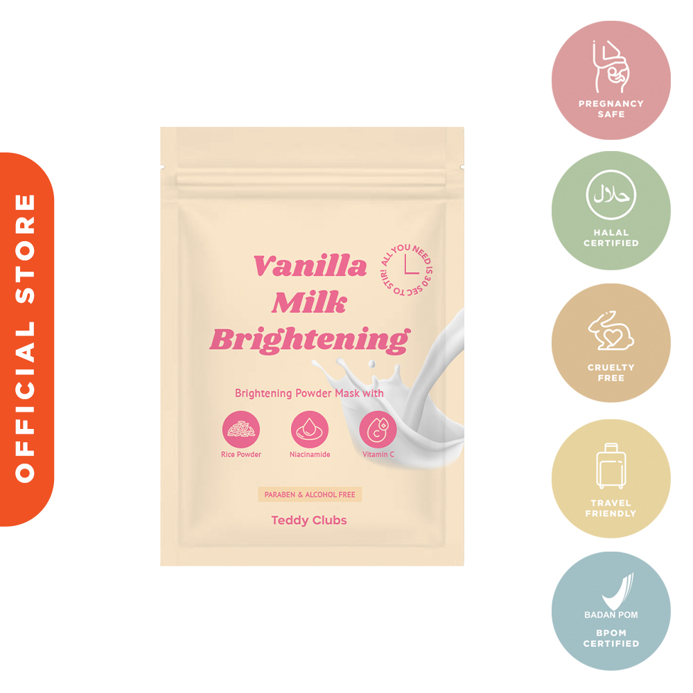 MSBB - Teddy Clubs Vanilla Milk Brightening Mask - My Skin But Better