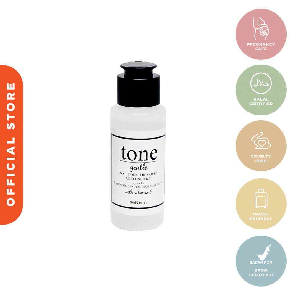 MSBB - Tone Nail Polish Remover Gentle 2in1 Acetone-Free (White) - My ...