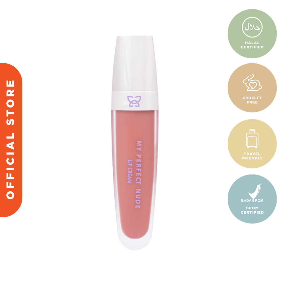 MSBB - MOP My Perfect Nude Lip Cream 06 Rosy Beige - My Skin But Better