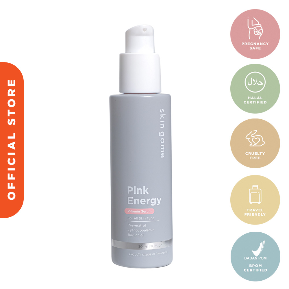 MSBB - NEW Skin Game Pink Energy Serum 30ml - My Skin But Better